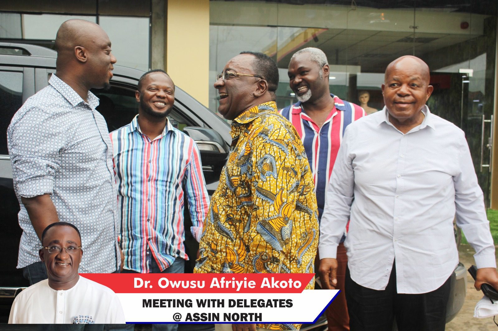 Afriyie Akoto defies Wednesday’s torrential rains to campaign for ...