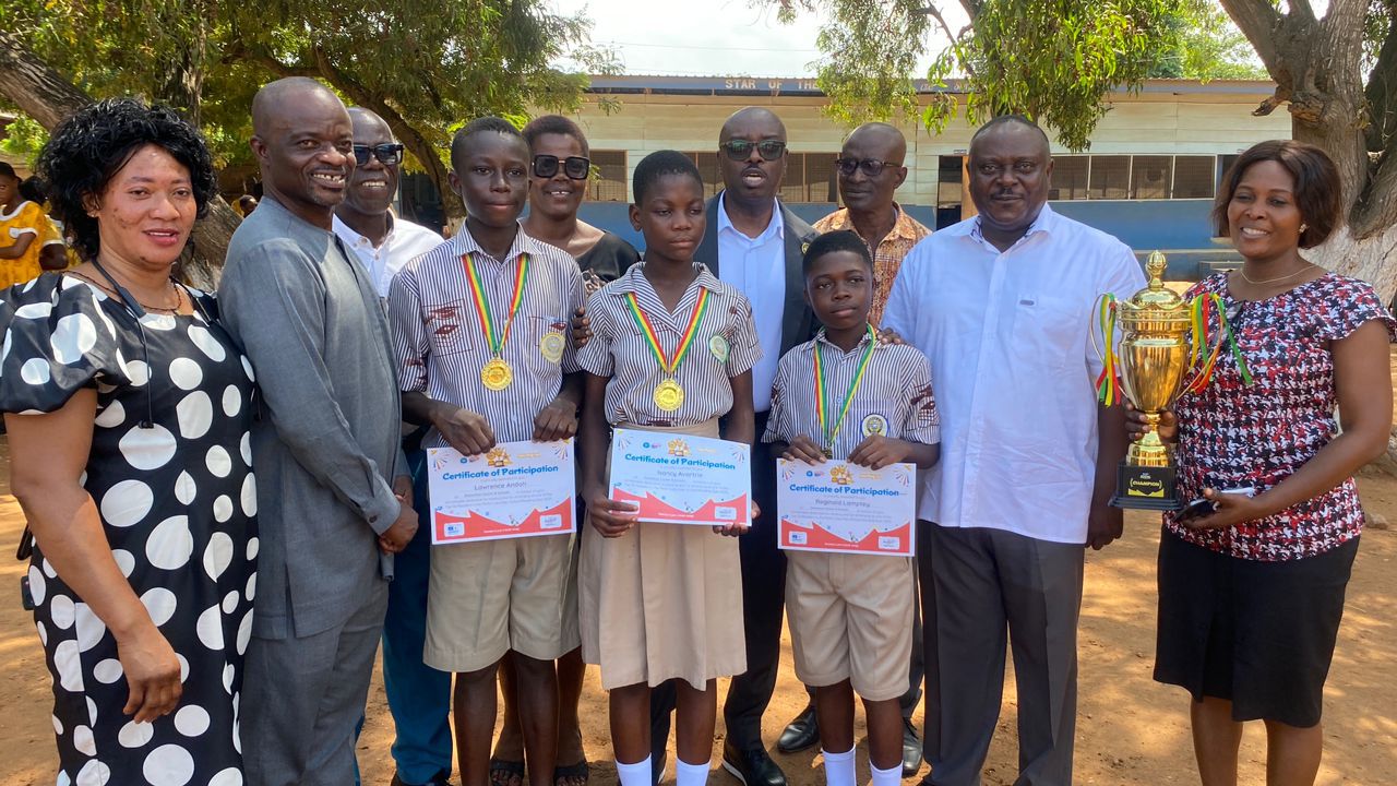 Dansoman 2 Basic School makes history, wins inter-schools reading quiz ...