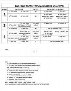 GES releases timetable for 2025/2026 Academic Calendar for SHS/SHTS ...