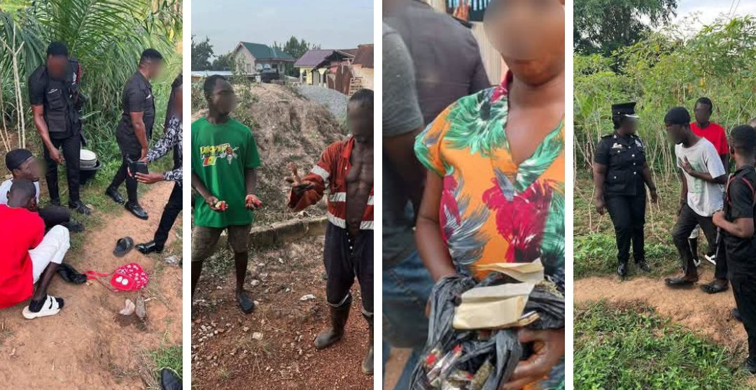 Police arrest 3 suspects, seize narcotic drugs and ammunition in Kwahu ...