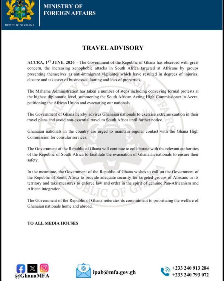 Government Advises Against Non-Essential South Africa Travel Amid ...